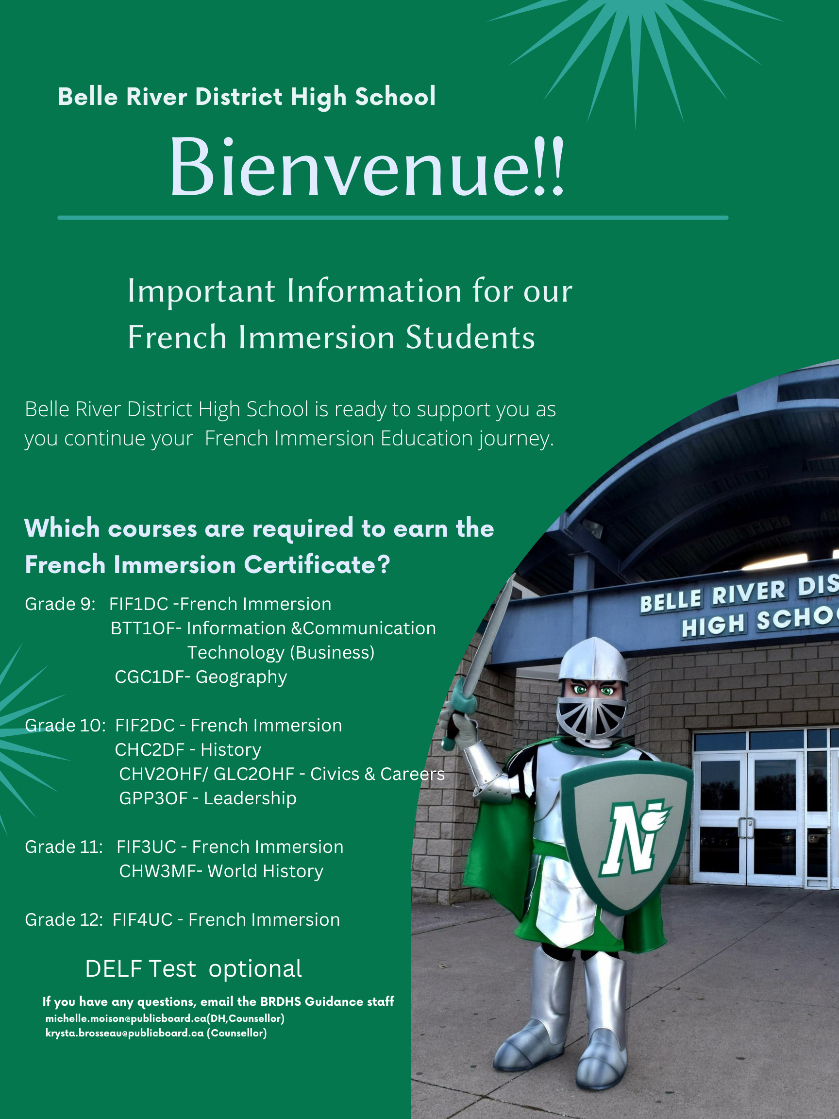 French Immersion - Belle River District High School